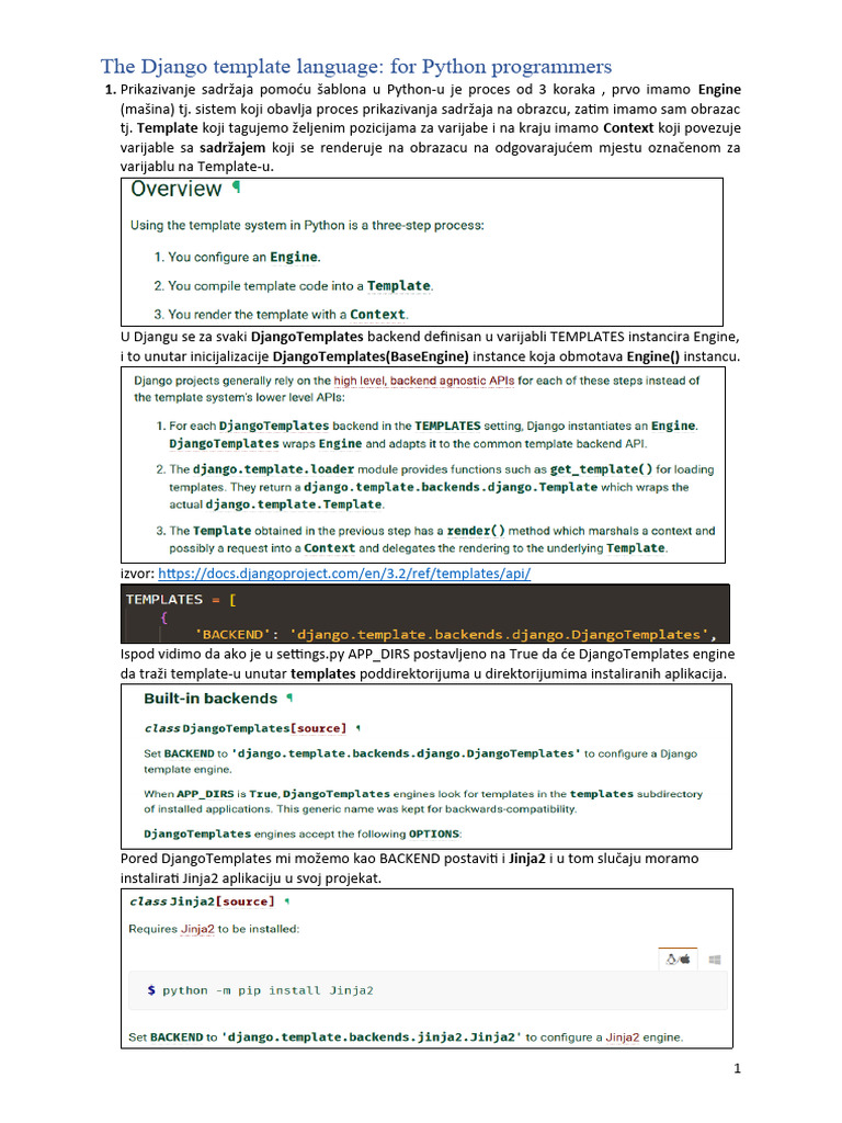 Django Template | PDF