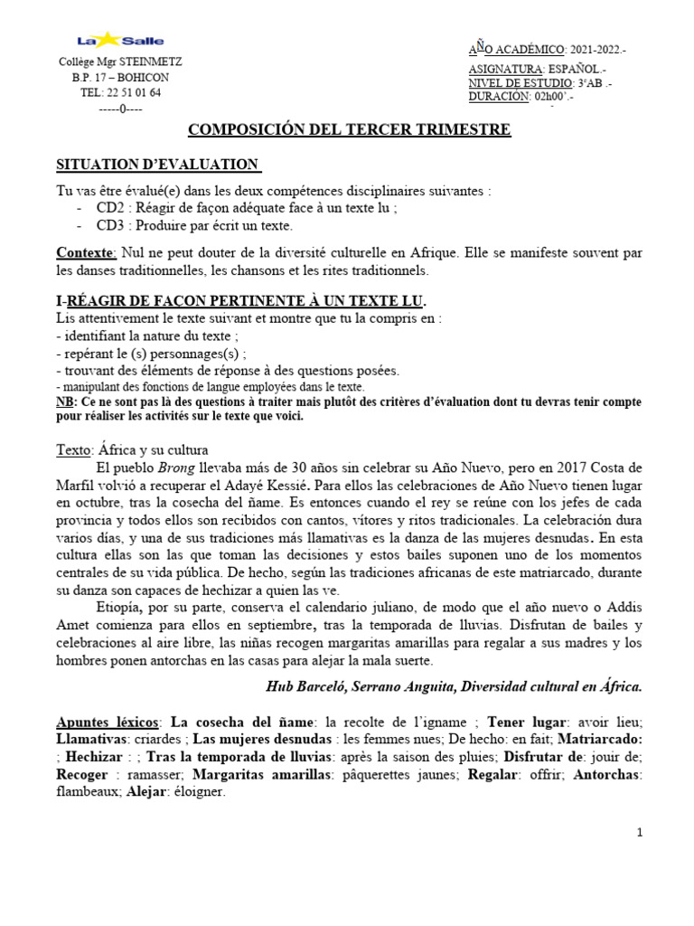 Espagnol 3e Pdf