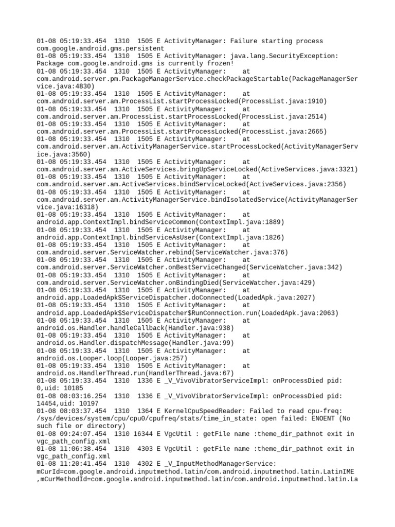 Log | PDF | Software | Operating System Families