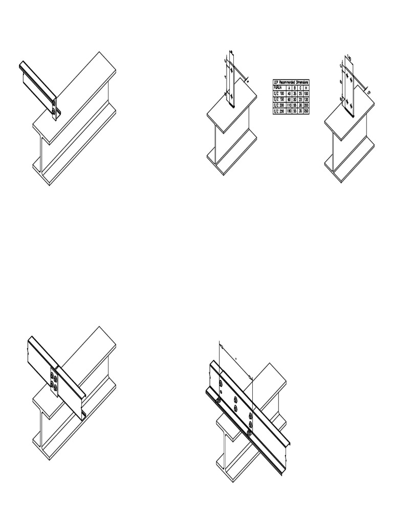 Standard & Lapped Purlin Detail | PDF