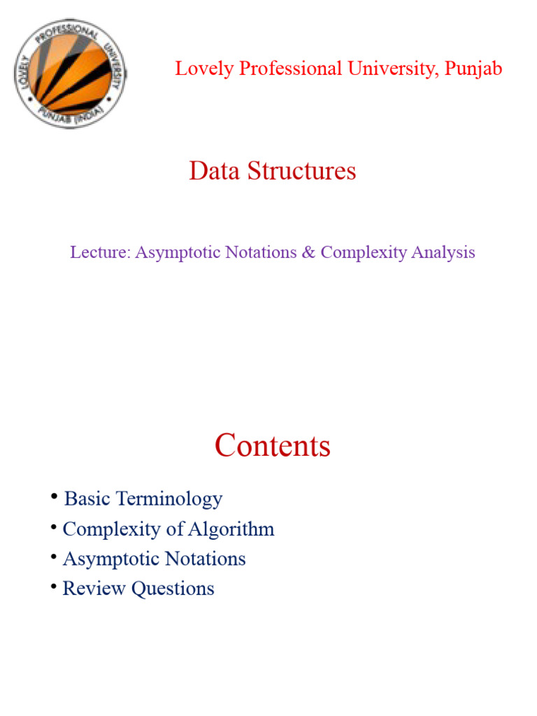 Asymptotic Notations and Complexity Analysis | PDF | Algorithms ... Asymptotic Notations and Complexity Analysis | PDF | Algorithms ...