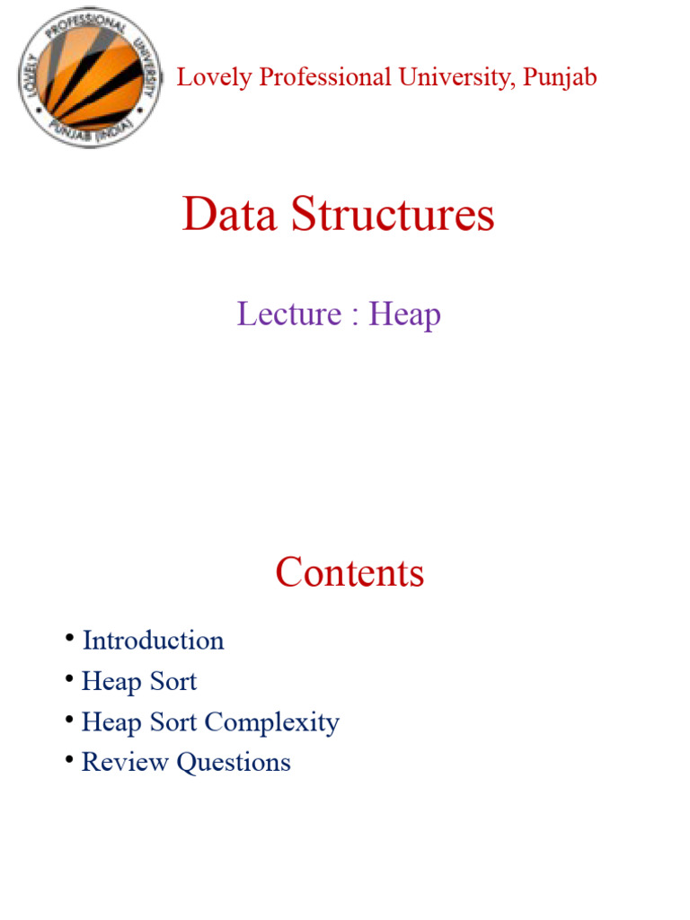 Heap - Core Man | PDF | Computer Programming | Algorithms And Data Structures
