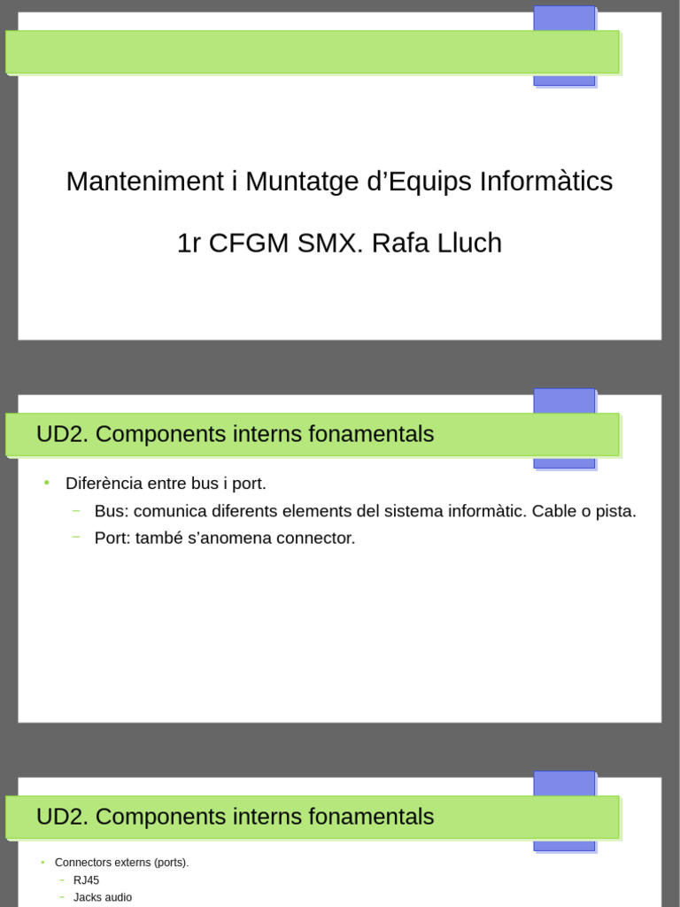 Ud2 Mme | PDF