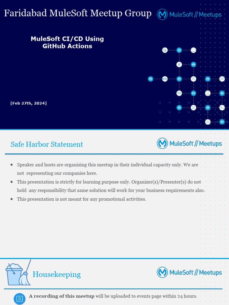MuleSoft CI:CD Using GitHub Actions | PDF | Computing | Software
