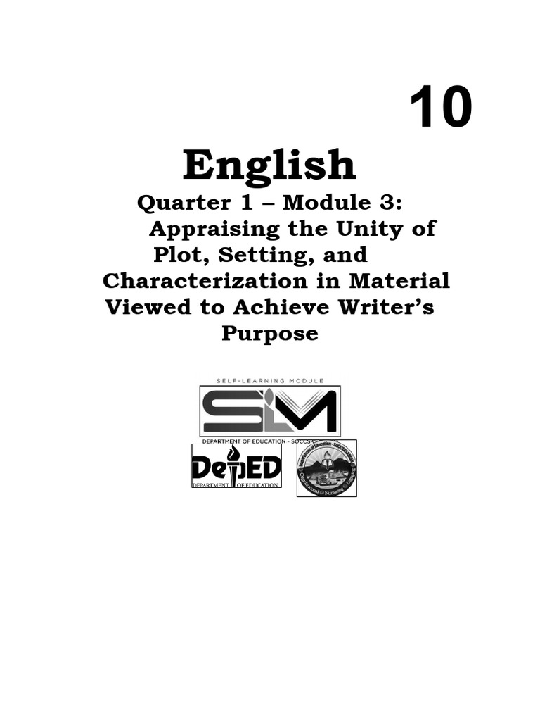 English 10 Quarter 1 Module 3 | PDF | Hades | Orpheus