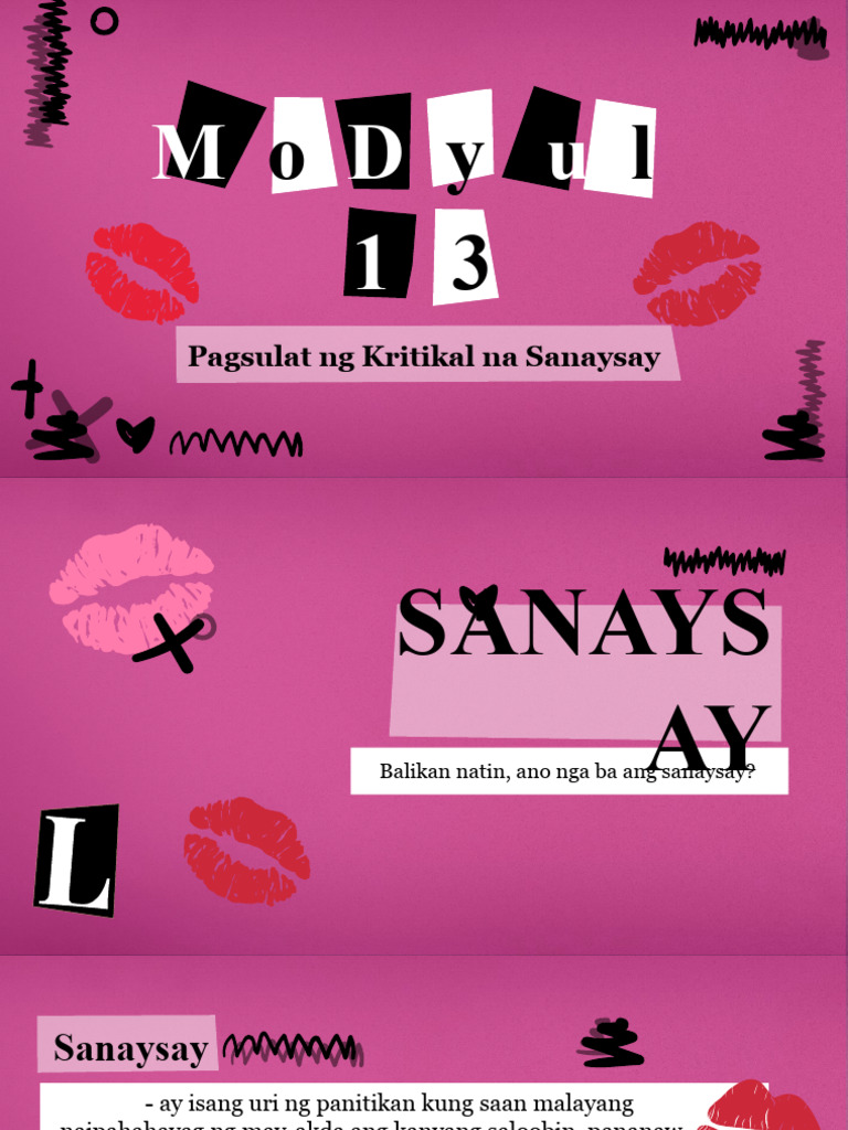 Pagsulat NG Kritikal Na Sanaysay | PDF