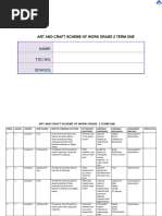 Grade 1 Creative Arts Lesson Plans | PDF | Educational Technology ...