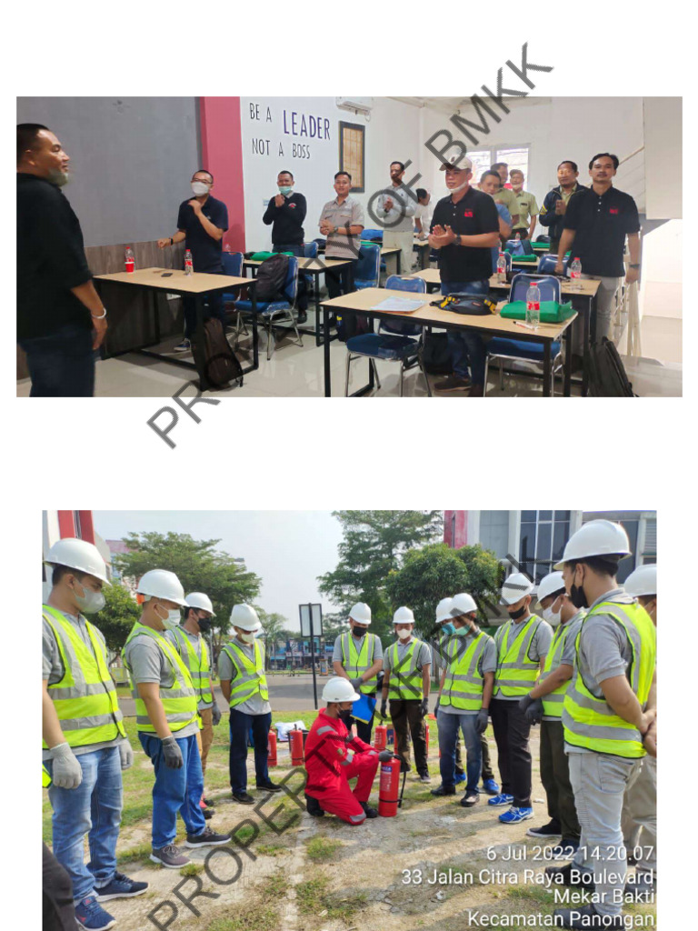 CONTOH TRAINING K3 Dasar | PDF