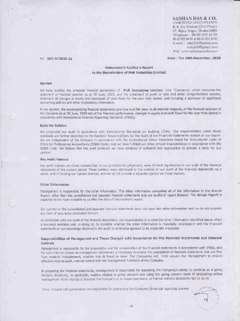 PNR Audit 2020 | PDF