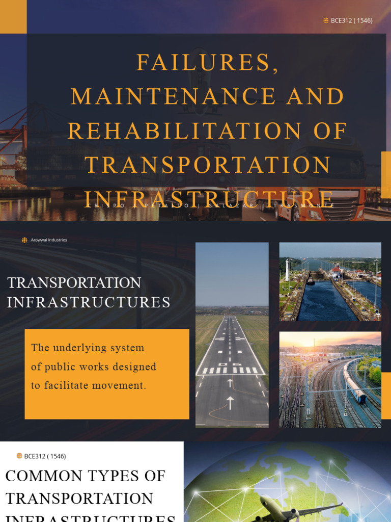 Transportation Infrastructure Failures | PDF | Road Surface | Road
