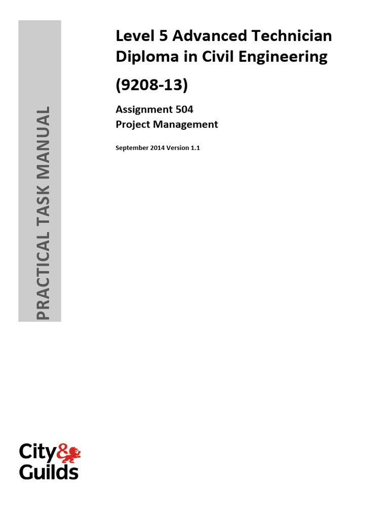 Project Management Assessment Manual | PDF | Project Management | Risk
