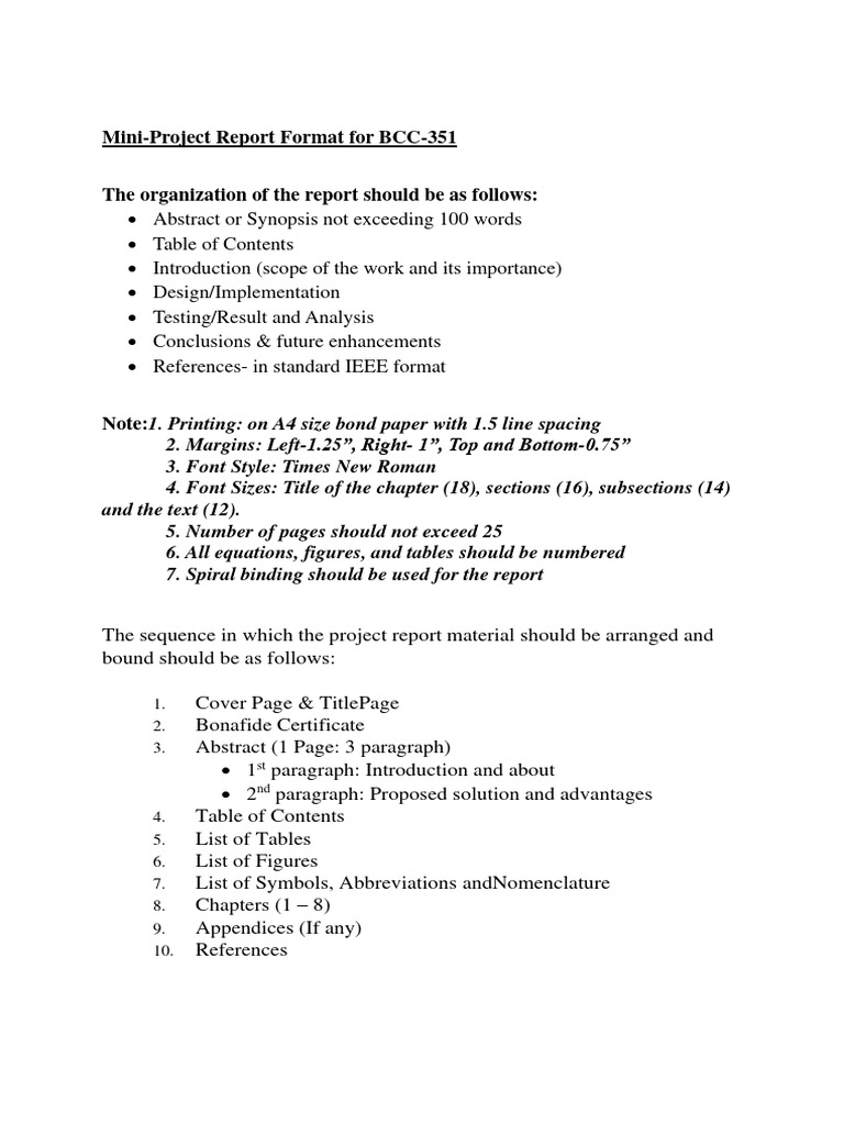 Mini Project Report | PDF | Computing Mini Project Report | PDF | Computing