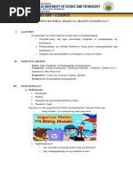 Detailed Lesson Plan (DLP) Format - Filipino | PDF