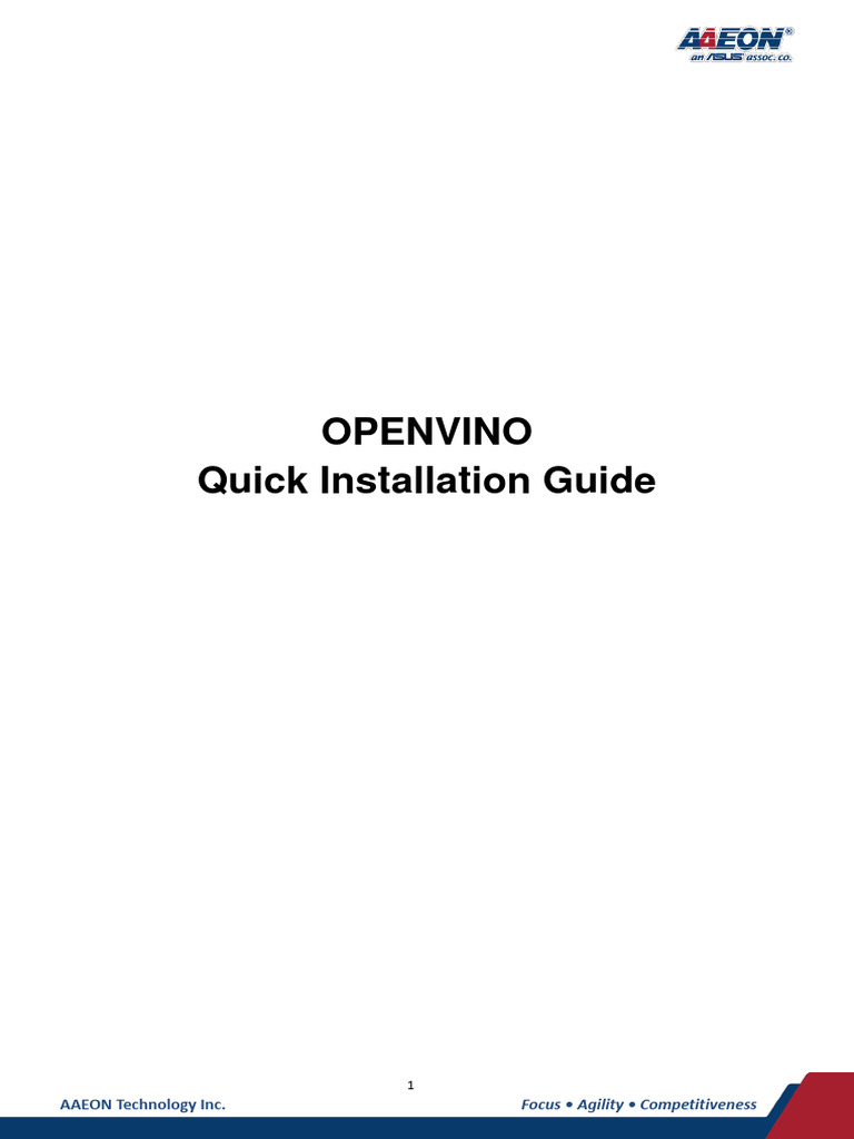 Openvino Install & Demo | Download Free PDF | Computer Architecture | Computer Hardware
