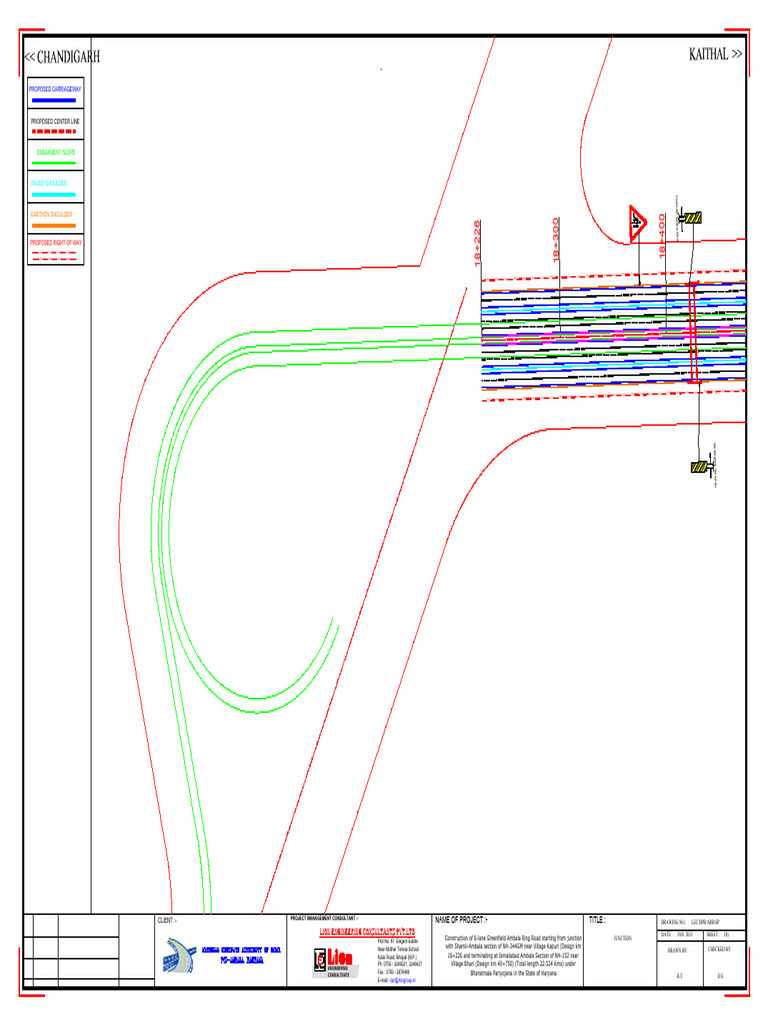 Traffic Signage Plan | PDF | Transport Infrastructure | Road Infrastructure