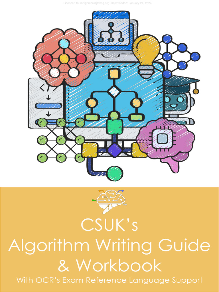 CSUKs Algorithm Writing Guide and Workbook | PDF | Integer (Computer Science) | Programming