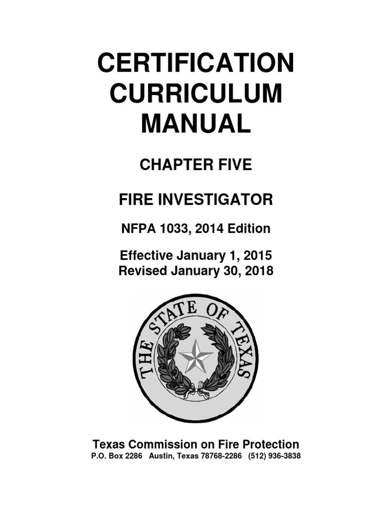Fire Investigator Chapter 5 | PDF | Fires | Combustion