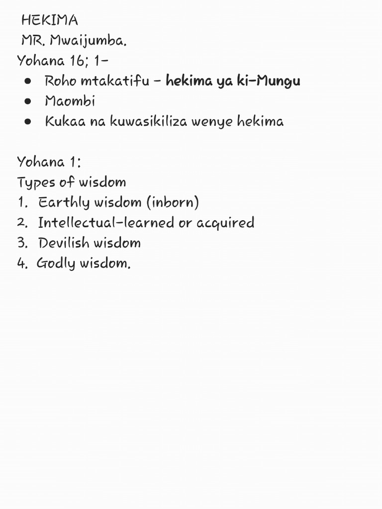 Hekima Complete | PDF