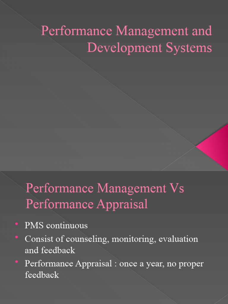 Performance Management | PDF | Performance Appraisal | Psychological ...