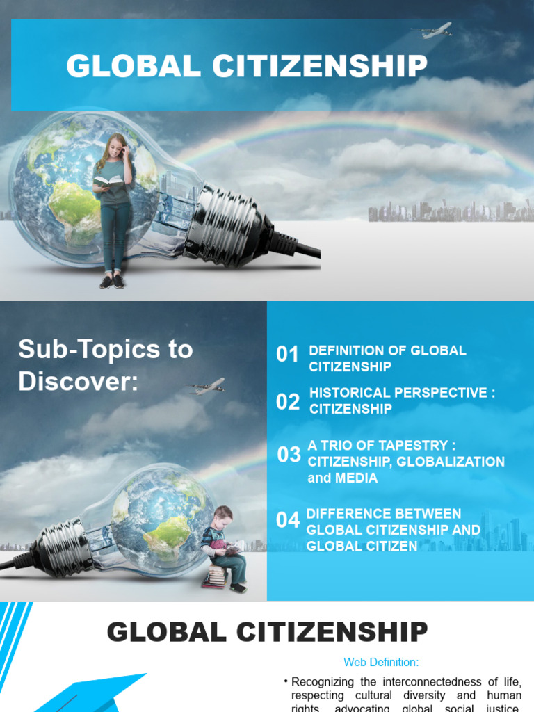 Understanding Global Citizenship Concepts | PDF | Citizenship