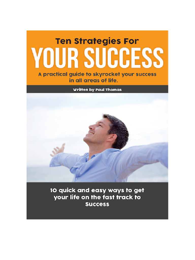 Ten Strategies For Your Success | PDF | Thought | Mind