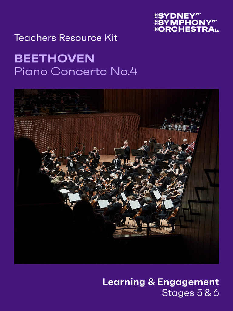 BEETHOVEN - Piano Concerto No.4 Op.58 - Meet The Music - 2023 | PDF ...