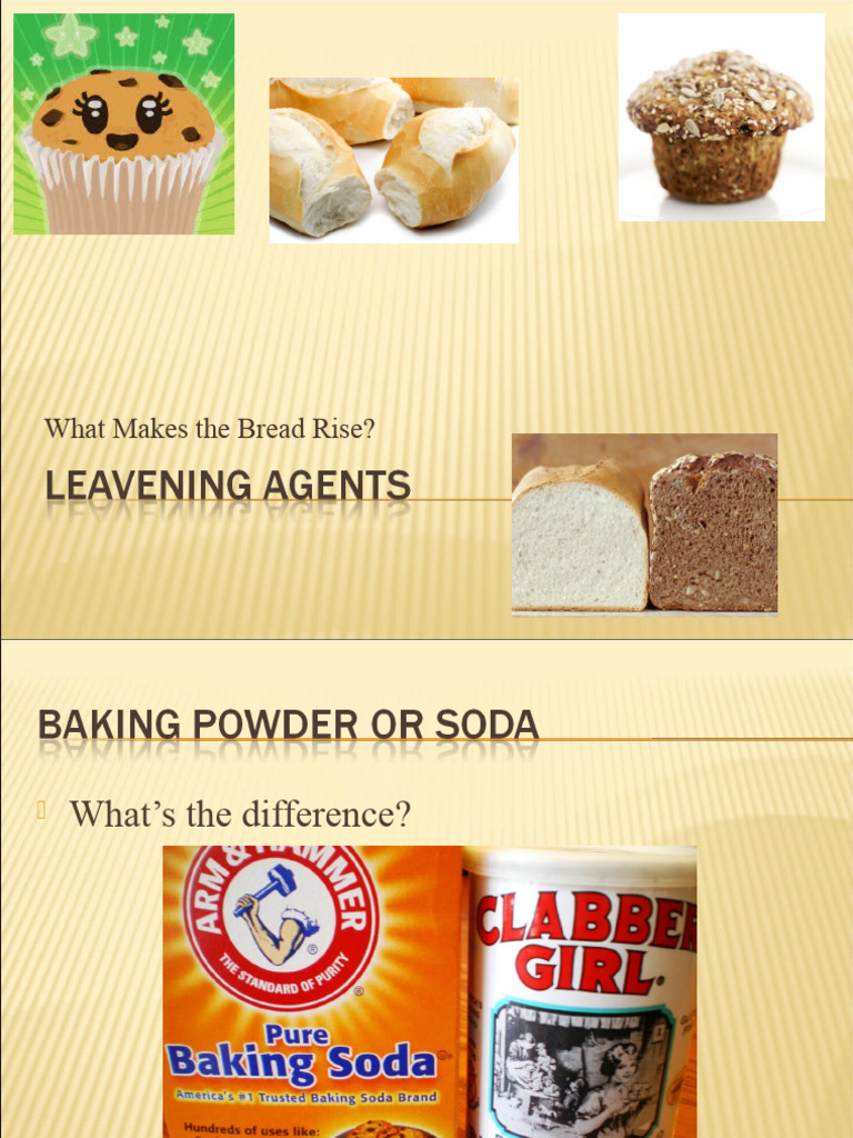 S 7 o 4 Leavening Agents | PDF | Cooking, Food & Wine