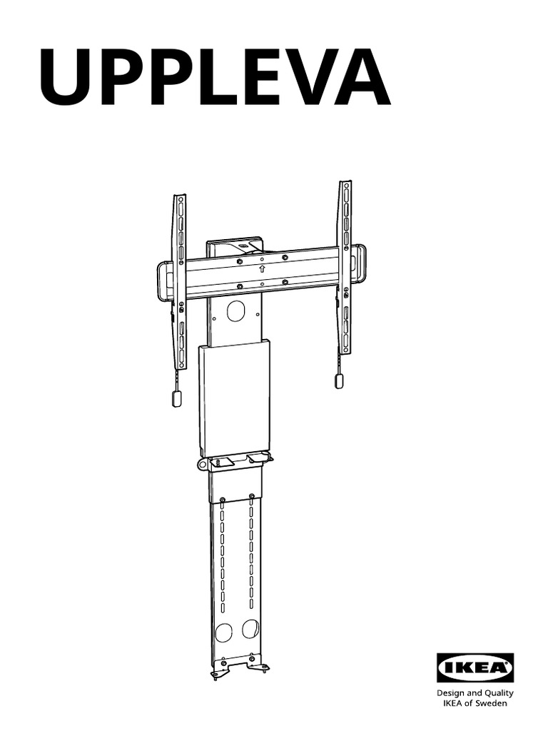 Uppleva Bracket For TV Swivel Light Grey AA 1859195 9 100 | PDF