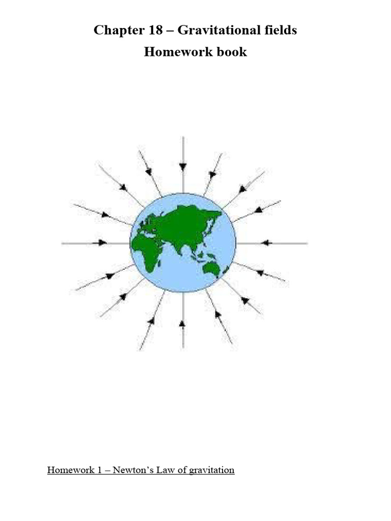 Gravitational Field Calculations | PDF | Teaching Methods & Materials ...