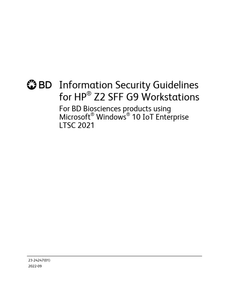 Info Sec Guide Z2 G9 | PDF | Microsoft Windows | Antivirus Software