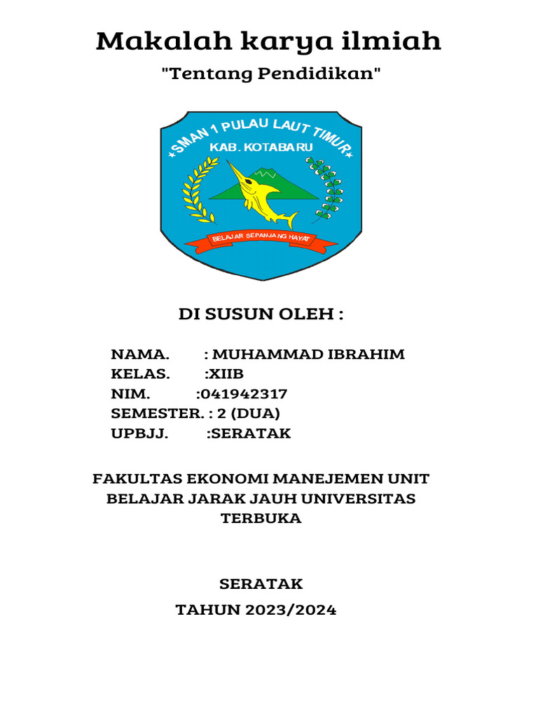 Makalah 20240127 021749 0000 | PDF | Karier & Perkembangan