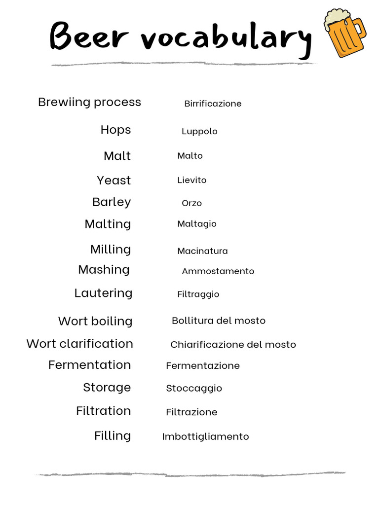 Brewing Process | PDF | Brewing | Malt