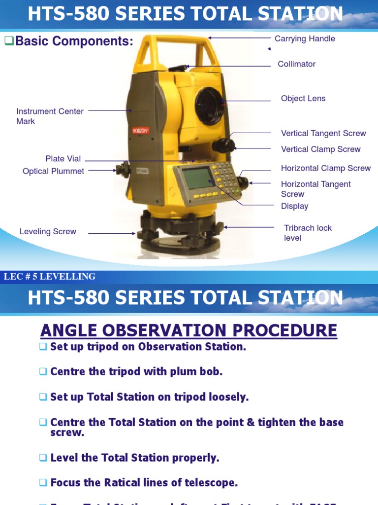 Total Station | PDF