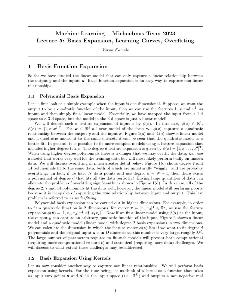 Lecture 05 | Download Free PDF | Applied Mathematics | Mathematics Lecture 05 | Download Free PDF | Applied Mathematics | Mathematics