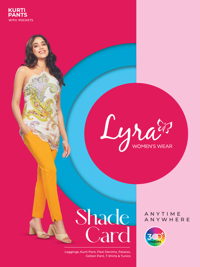 Lyra Digital Shade Card 2023-24 | PDF | Yellow | Color