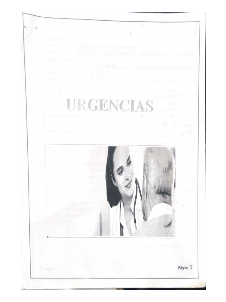 URGENCIAS | PDF