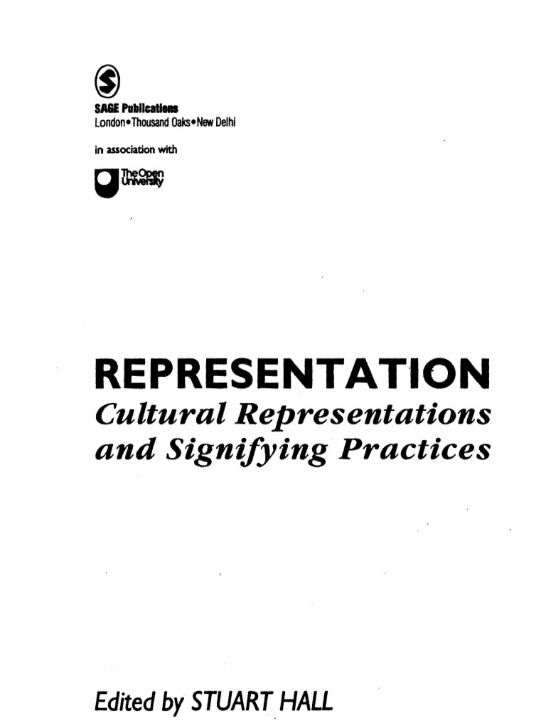 Hall - The Work of Representation - 1997 | Download Free PDF | Representation (Arts) | Color