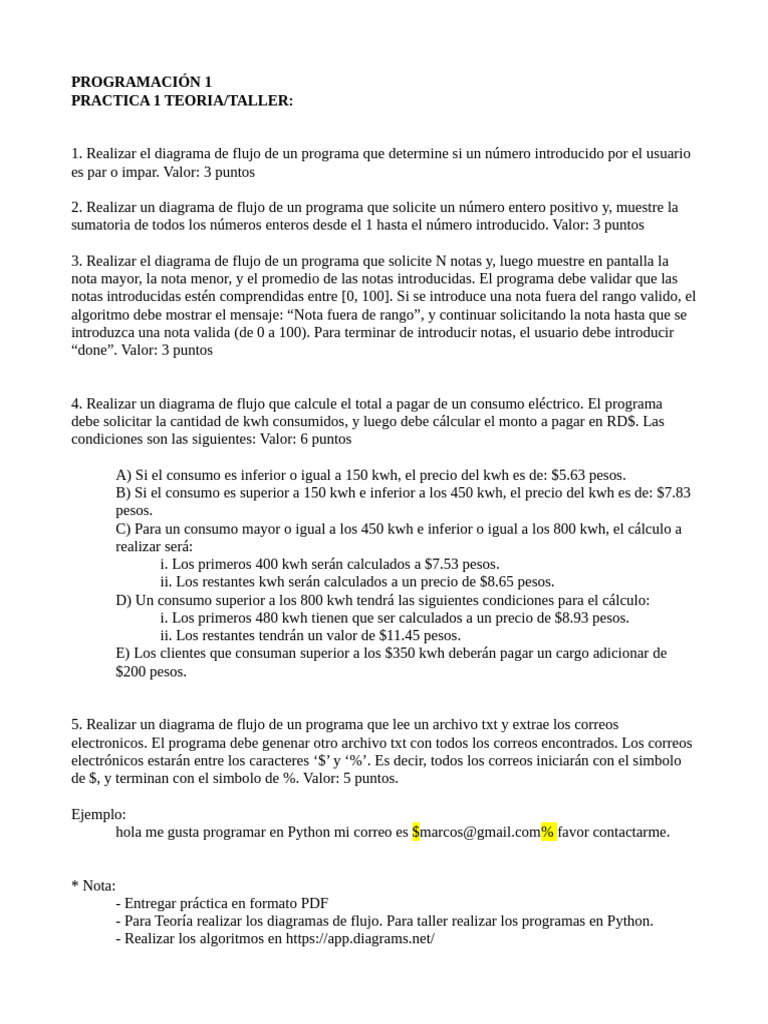 Practica1 Teoria Taller | PDF | Informática | Programación de computadoras