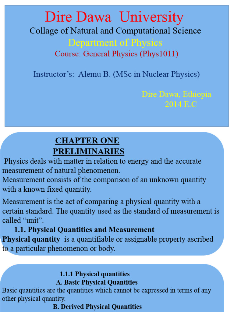 One General Physics | PDF | Significant Figures | Euclidean Vector