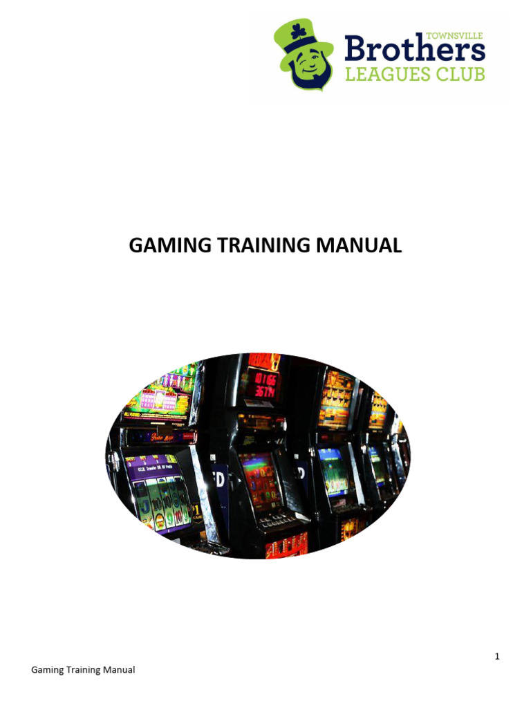 Gaming-Training-Manual | PDF | Slot Machine | Cheque