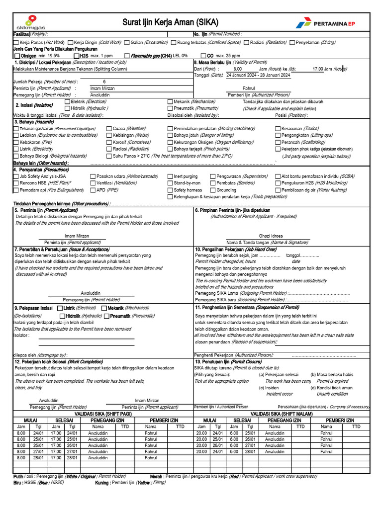 SIKA | PDF | Safety | Occupational Safety And Health