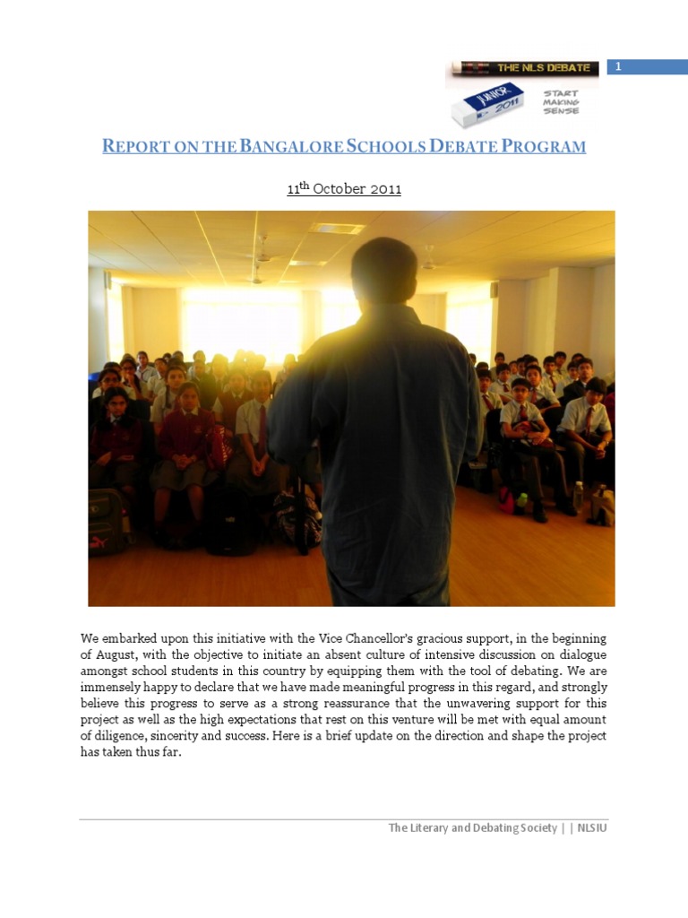 Report On BSD | PDF | State School | Schools