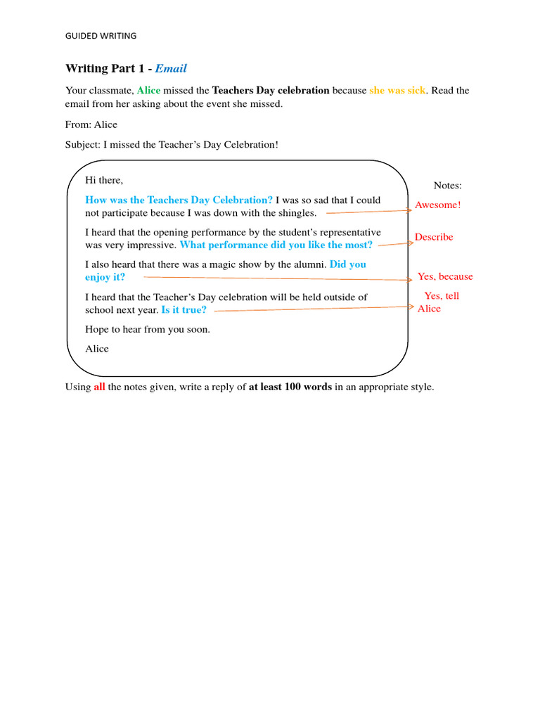 Writing Intensive Exercise Part 1 | PDF