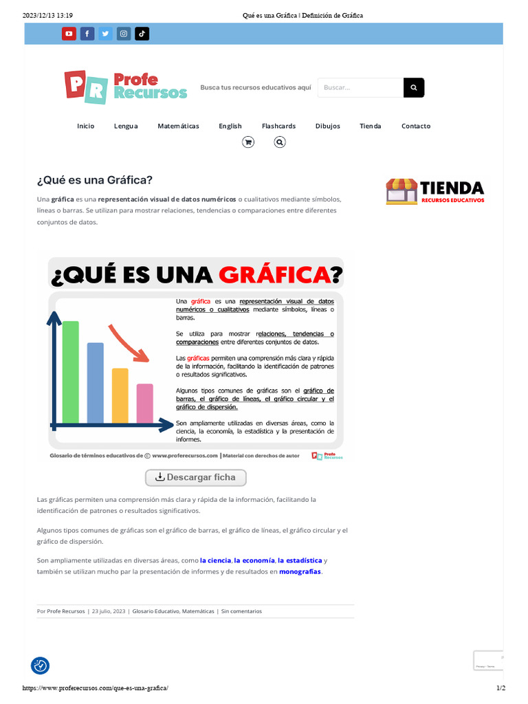 Qué Es Una Gráfica | PDF