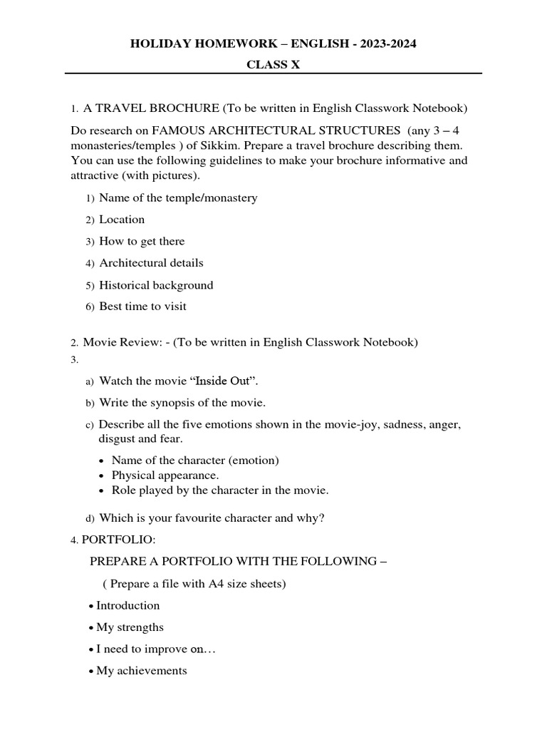 HOLIDAY HW Class 10 | PDF | Volume | Artificial Intelligence