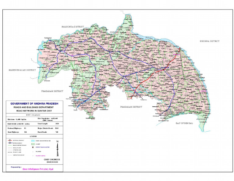 Guntur District Map | PDF