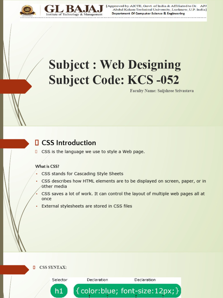 Css Unit 3 | PDF Css Unit 3 | PDF