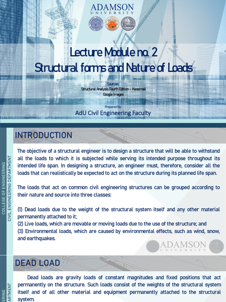 Module 2 | PDF | Structural Load | Pressure