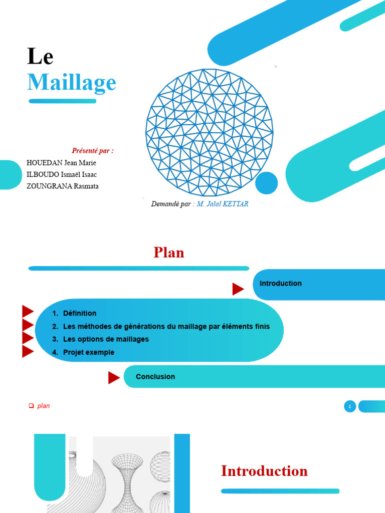 Le Maillage | PDF | Méthode des éléments finis | Triangle
