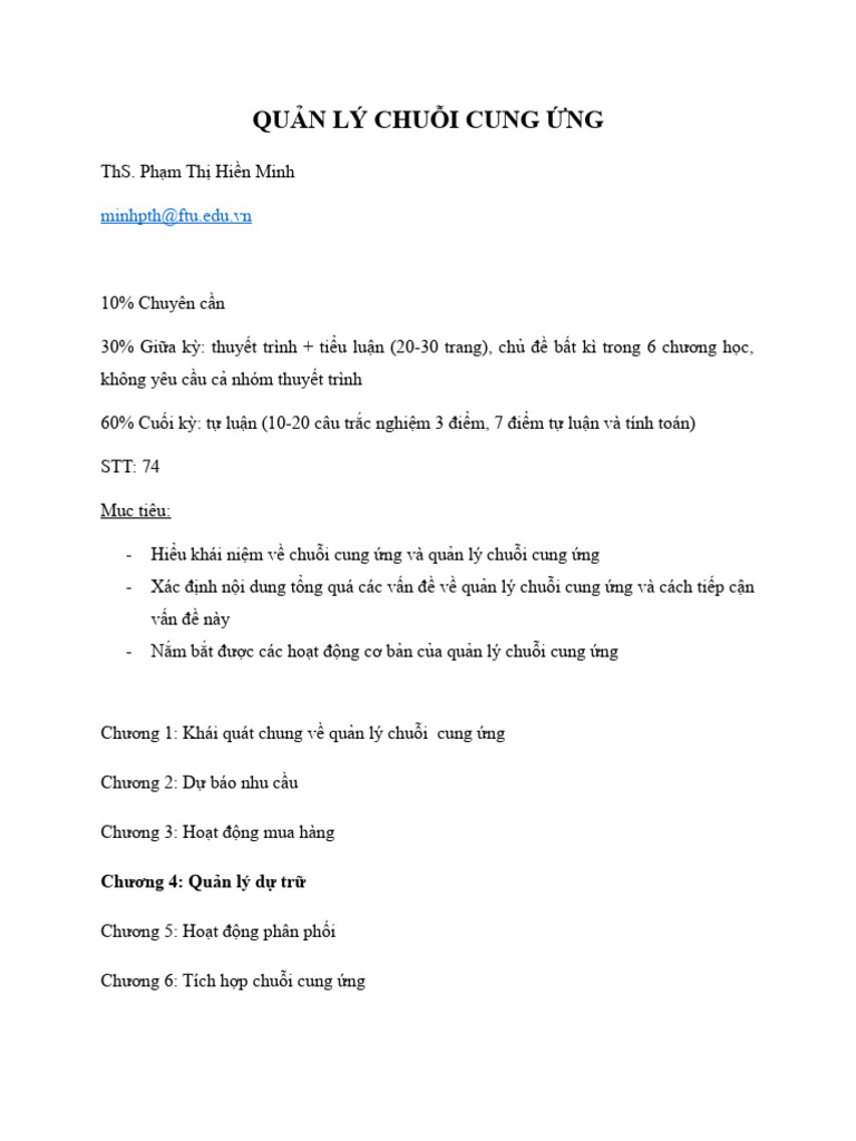 Qu N Lý Chu I Cung NG | PDF